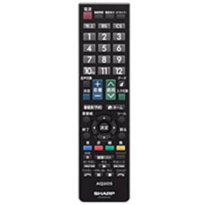 未使用、未開封品ですが 弊社で一般の方から買取しました中古品です。 一点物で売り切れ終了です。初期不良の場合は7日以内にご連絡いただいた場合のみ対応いたします。【中古】(未使用・未開封品)シャープ　0106380451　液晶テレビ用　リモコ...
