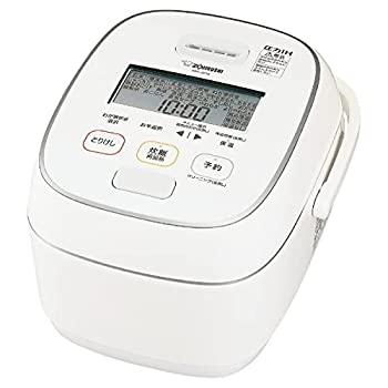 【中古】(非常に良い)象印 炊飯器 圧力IH炊飯ジャー（5.5合炊き） ホワイト ZOJIRUSHI 極め炊き NW-JX10-WA【メーカー名】象印マホービン【メーカー型番】NW-JX10-WA【ブランド名】象印マホービン(ZOJIRUS...