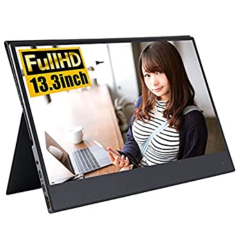 【中古】モバイルモニター フルHD タッチ機能 13.3インチ WT-133BT-BK 安心の日本企業 WINTEN USB Type-C HDMI（ミニ） タッチパネル モバイルディスプレイ ゲーミングモニター ポータブルディスプレイ デ...