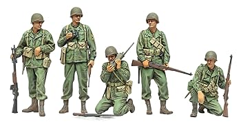 【中古】タミヤ(TAMIYA) 1／35 ミリタリーミニチュアシリーズ No.379 アメリカ歩兵 偵察セット プラモデル 35379 成型色【メーカー名】【メーカー型番】【ブランド名】タミヤ(TAMIYA) 人・動物, おもちゃ_2col...