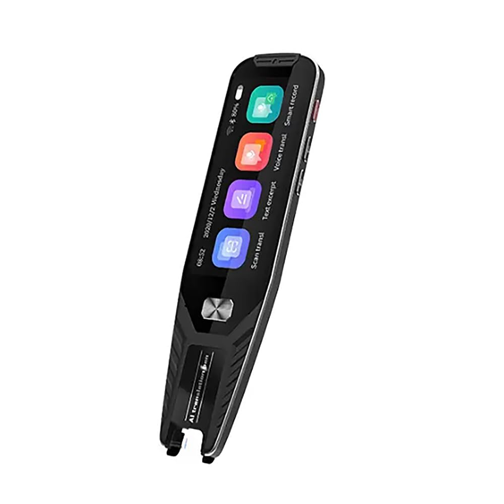 【メーカー名】PODEC【メーカー型番】【ブランド名】PODEC【商品説明】Text to Speech デバイス、4 インチのタッチスクリーン付き多言語翻訳ペン、134 言語の翻訳をサポート、高速で正確なスキャンとスマートな録音、持ち運び...