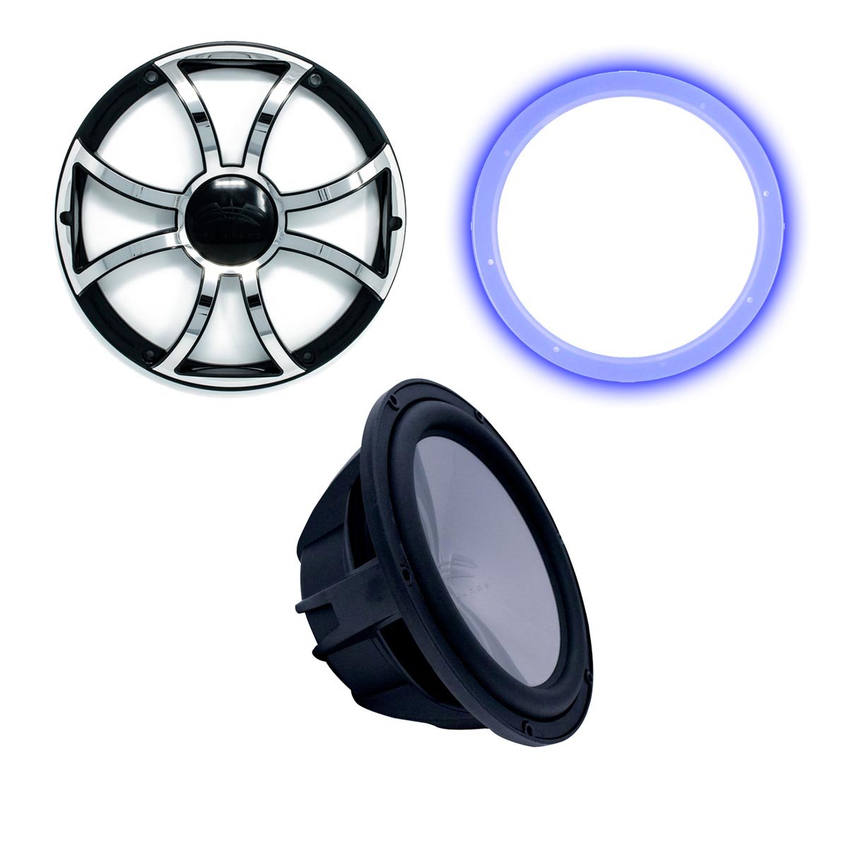 【メーカー名】Wet Sounds【メーカー型番】【ブランド名】Wet Sounds【商品説明】濡れSounds revo10hps4-b Revo HP 10 サブウーファーLEDリング&グリル ? ブラックサブウーハー&ブラックグリルw...