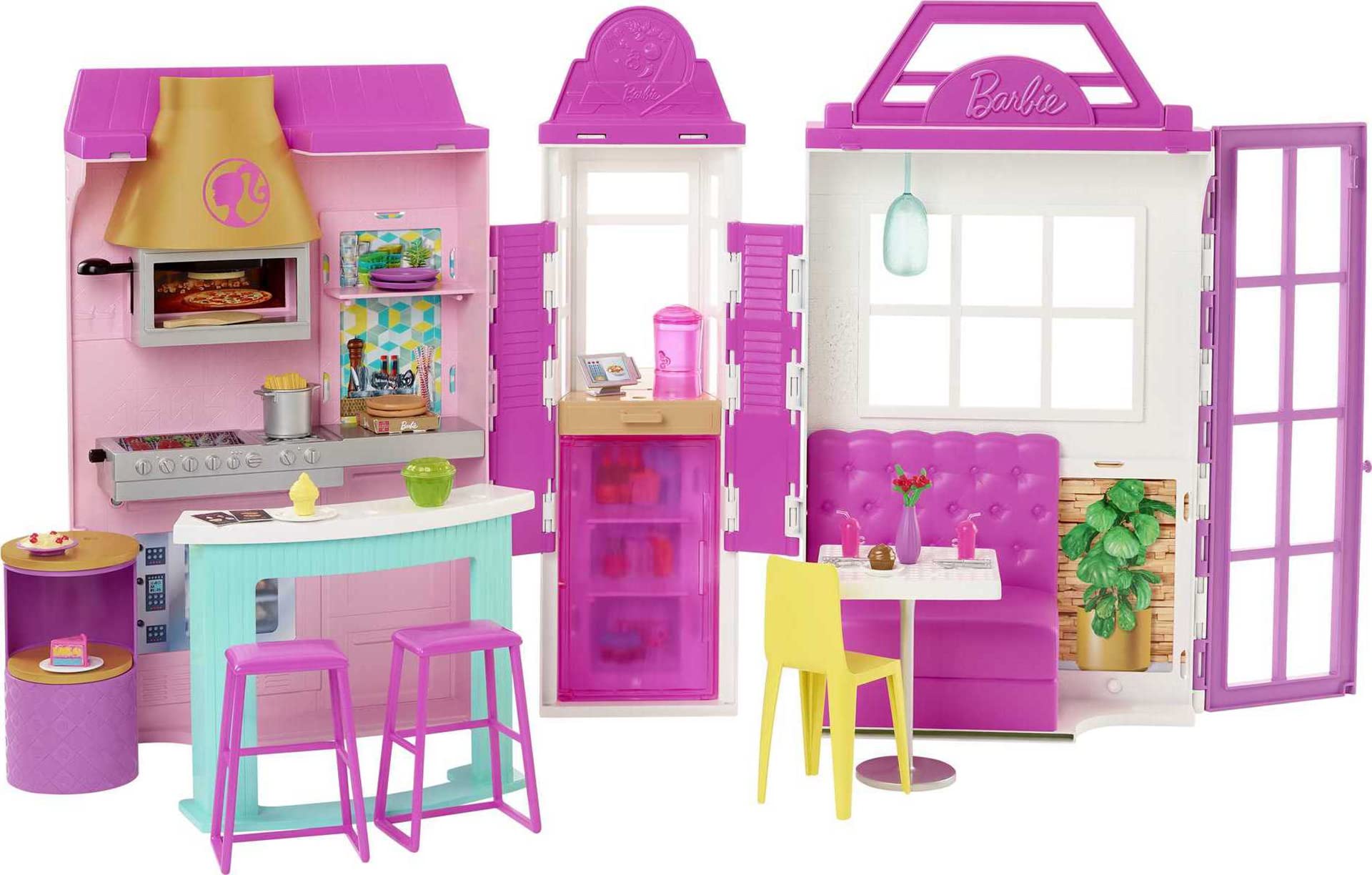 【メーカー名】マテル(MATTEL)【メーカー型番】【ブランド名】Barbie【商品説明】バービー(Barbie) グリル・レストラン 【着せ替え人形・ハウス 】【3歳~】 GXY72初期不良に関する返品商品到着から7日間以内に初期不良が発...