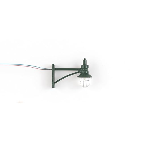 【中古】(非常に良い)1:87 ウォールマウントランプモデル作成鉄道公園レイアウトランプ装飾 Microlandschaft 有線ライト緑/白色光【メーカー名】【メーカー型番】【ブランド名】Courtieyeardceastea 機関車・鉄...