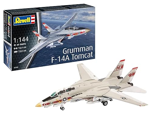 【中古】(未使用品)ドイツレベル 1/144 アメリカ グラマン F-14A トムキャット プラモデル 03782 (飛行機)【メーカー名】【メーカー型番】【ブランド名】ドイツレベル(Revell) 飛行機・ヘリコプター 【商品説明】ドイツ...