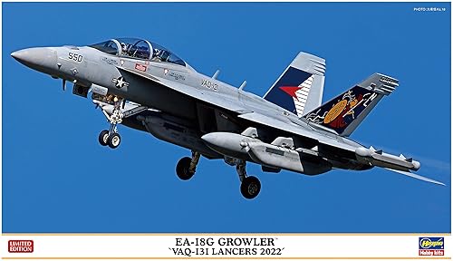 【中古】(未使用品)ハセガワ 1/72 アメリカ海軍 EA-18G グラウラー VAQ-131 ランサーズ プラモデル 02432【メーカー名】【メーカー型番】【ブランド名】ハセガワ(Hasegawa) 飛行機・ヘリコプター 【商品説明】ハ...