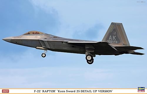 【中古】(非常に良い)ハセガワ(Hasegawa) 1/48 アメリカ F-22 ラプター キーンソード25 ディテールアップバージョン プラモデル 07551 (飛行機)【メーカー名】【メーカー型番】【ブランド名】ハセガワ(Hasegaw...
