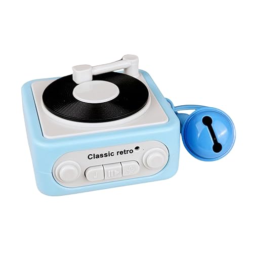 【中古】(非常に良い)装飾的な蓄音機の音楽ボックスレコーダーミュージックボックスに組み込まれたキーチェーンをパーソナライズするための簡単なキャリーを毎日使用する【メーカー名】【メーカー型番】【ブランド名】YmilemY ディスクプレーヤー・...