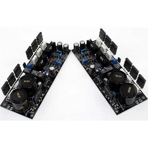 【中古】(非常に良い)1ペアA2 FETフル対称パワーアンプ完成ボード150W + 150W TT1943 / TT5200 +スピーカー保護付き【メーカー名】【メーカー型番】【ブランド名】NYBG Electronic AVアンプ・AVレ...