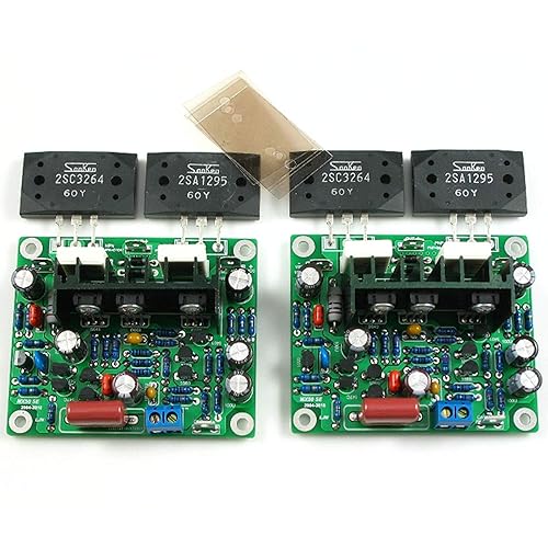 【中古】(非常に良い)2PCS MX50 SE（100w + 100w）2SA1295 2SC3264パワーアンプ完成のSteroアンプ【メーカー名】【メーカー型番】【ブランド名】NYBG Electronic AVアンプ・AVレシーバー ...