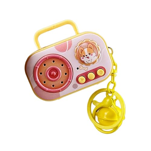 【中古】(非常に良い)音楽愛好家やファッション愛好家のテープレコーダーのための曲に組み込まれたカラフルなヴィンテージ漫画ミュージックボックスキーチェーン【メーカー名】【メーカー型番】【ブランド名】COOLHOOD ディスクプレーヤー・レコー...