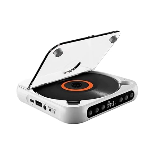 【中古】BRQポータブルCDプレーヤー音飛び防止 軽量 持ち運び スケルトン 有線イヤフォン リピート機能 平成レトロ USB充電 (ホワイト)【メーカー名】【メーカー型番】【ブランド名】BRQ ディスクプレーヤー・レコーダー 【商品説明】...