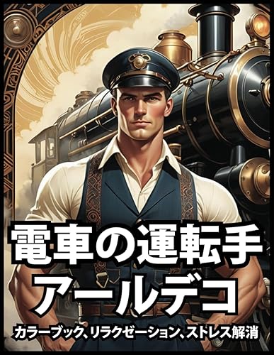【中古】電車の運転手 カラーブック、リラクゼーション、ストレス解消: 大人とティーン向けの蒸気機関車の運転手のビンテージイラスト | 男性と男の子へのギフト【メーカー名】【メーカー型番】【ブランド名】【商品説明】電車の運転手 カラーブック、...