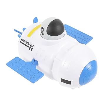 【中古】(非常に良い)WEKAMOS 用スペーステーマ押し車モデル 型プラスチックおもちゃ 男女兼用 誕生日 クリスマス に 持ち運び便利なコンパクト【メーカー名】【メーカー型番】【ブランド名】WEKAMOS ロケット・宇宙船 【商品説明】...