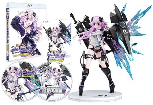 【中古】(非常に良い)【次元の旅人ネプテューヌ ジェネレーターユニットver.スケールフィギュア、シューティングゲーム「TOP NEP」同梱】OVA「超次元ゲイム ネプテューヌ ~ねぷねぷだらけのフェスティバル~」Blu-ray LIMIT...
