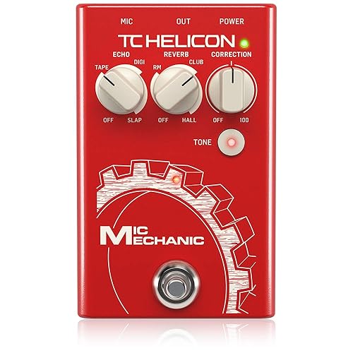 【中古】(未使用品)TC HELICON エコー リバーブ MIC MECHANIC 2【国内正規品】【メーカー名】【メーカー型番】【ブランド名】TC Helicon エフェクター・プロセッサー 【商品説明】TC HELICON エコー リ...