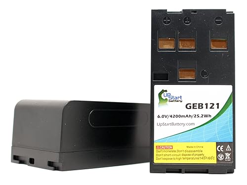 【中古】ライカ SR520 バッテリー 2個パック - ライカ GEB121 測量機器交換用バッテリー (4200mAh、6V、NIMH)【メーカー名】【メーカー型番】【ブランド名】UpStart Battery カメラ用バッテリーパック ...