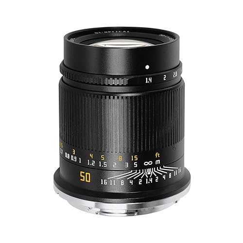 【中古】(非常に良い)TTArtisan 50mm f/1.4 ASPH Zマウント ニコンZ互換品 APS-C 単焦点レンズ MF マニュアルフォーカス ブラック レンズ 銘匠光学 2年保証 国内正規品【メーカー名】【メーカー型番】【ブラ...