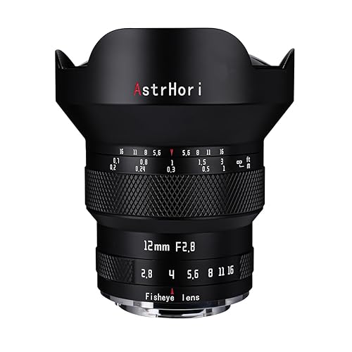 【中古】(非常に良い)AstrHori アストロリ 12mm F2.8 Fisheye ブラック 魚眼レンズ Eマウント用 岩石星 【2年保証・国内正規品】【メーカー名】【メーカー型番】【ブランド名】AstrHori 14616579051...