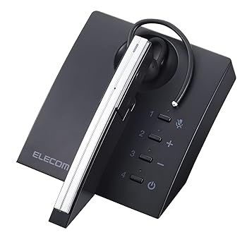 【中古】(非常に良い)エレコム Bluetooth片耳ヘッドセット 充電ドック付 ノイズキャンセル対応 LBT-HSC50PCSV【メーカー名】【メーカー型番】【ブランド名】エレコム(ELECOM) PC用ヘッドセット 【商品説明】エレコム...