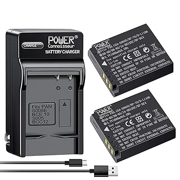 【中古】(非常に良い)「Power-connoisseur」DB-65、GR,GR II 、Caplio R4、 R40、G600,G700 交換バッテリー（2個)+互換 USB 充電器 セット3.7V 1600mAh【メーカー名】【メーカ...