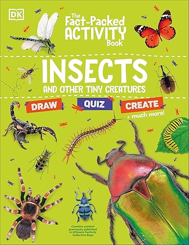 【中古】The Fact-Packed Activity Book Insects: And Other Tiny Creatures【メーカー名】【メーカー型番】【ブランド名】DK Activity Books DK: Author【商品...