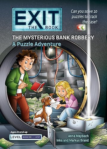 【中古】EXIT: The Book - The Mysterious Bank Robbery: A Puzzle Adventure【メーカー名】【メーカー型番】【ブランド名】Puzzlewright Activity Books Ma...