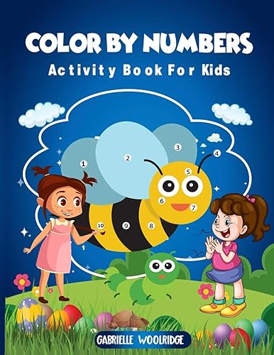 【中古】(非常に良い)Color By Numbers: Activity Book For Kids (Learn At home Activity Books)【メーカー名】【メーカー型番】【ブランド名】Independently Pu...