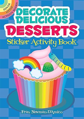 【中古】Decorate Delicious Desserts Sticker Activity Book (Dover Little Activity Books: Food)【メーカー名】【メーカー型番】【ブランド名】Dover Pub...