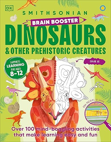 【中古】Brain Booster Dinosaurs and Other Prehistoric Creatures: Over 100 Mind-Boggling Activities that Make Learning Easy a...