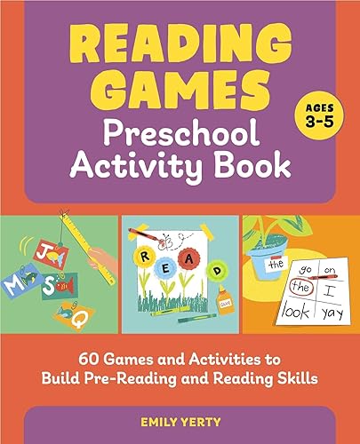 【中古】Reading Games Preschool Activity Book: 60 Games and Activities to Build Pre-Reading and Reading Skills【メーカー名】【メーカー型番...