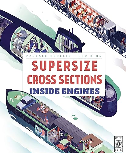 【中古】(非常に良い)Supersize Cross Sections: Inside Engines【メーカー名】【メーカー型番】【ブランド名】Wide Eyed Editions Aeronautics & Astronautics R...