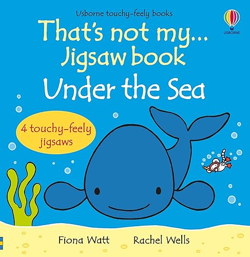 【中古】That's not my... jigsaw Book: Under the Sea: An Interactive, Sensory Touchy-Feely Book with Underwater Jigsaw Puzzle...