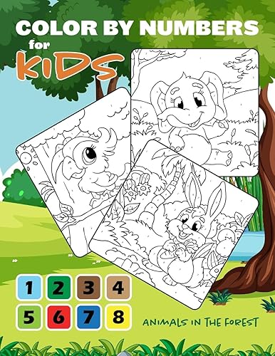 【中古】Color by Numbers for Kids: Animals In The Forest Coloring Book【メーカー名】【メーカー型番】【ブランド名】Independently Published Activity...