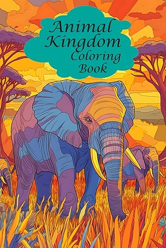 【中古】Animal Kingdom Magic: My First Big Book of Easy Educational Coloring Pages of Animal for Boys & Girls, Toddler, Litt...