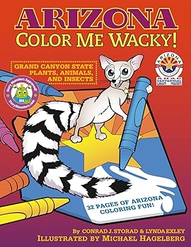 【中古】Arizona Color Me Wacky!: Grand Canyon State Plants, Animals, and Insects (Arizona Way Out West & Wacky)【メーカー名】【メーカー型...