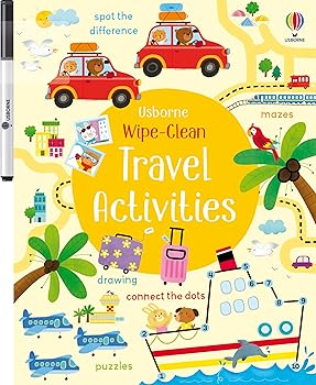 【中古】Wipe-Clean Travel Activities: Count, Draw, And Learn With Wipe-Clean Travel Activities for Kids (Wipe-clean Activiti...