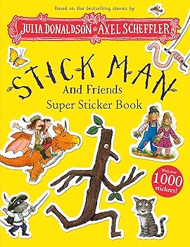 【中古】(非常に良い)Stick Man and Friends Super Sticker Book【メーカー名】【メーカー型番】【ブランド名】Alison Green Books Activity Books Scheffler, Ax...