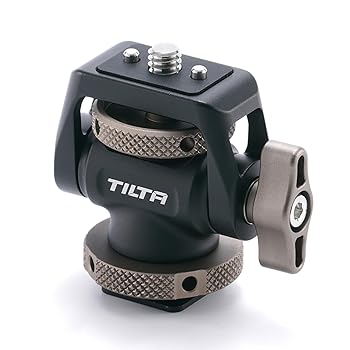 【中古】TILTA カメラモニターマウントブラケット 1/4"-20、コールドシュー（オス）付き、360°スイベル、175°チルト調整可能モニターホルダー、最大可搬質量2kg TA-AMB4-B【メーカー名】【メーカー型番】【ブランド名】T...