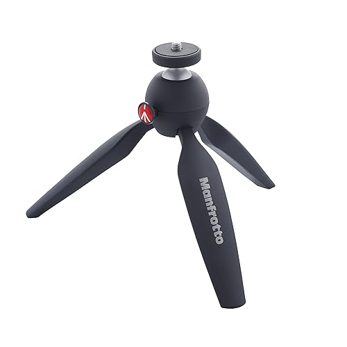 【中古】マンフロット(Manfrotto) ミニ三脚 PIXI カメラ用 ミラーレスカメラ コンパクトカメラ ボール雲台 動画撮影用グリップ ブラック 耐荷重1kg 自重190g MTPIXI-B【メーカー名】【メーカー型番】【ブランド名】...