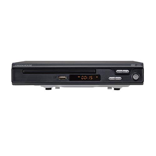 【中古】(未使用品)グリーンハウス HDMI対応 据え置き型DVDプレーヤー GH-DVP1J-BK【メーカー名】【メーカー型番】【ブランド名】グリーンハウス(Green House) DVDプレーヤー 【商品説明】グリーンハウス HDMI...