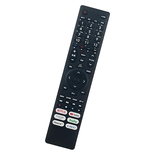 【中古】PerFascin 代用リモコン fits for EN3C40H ハイセンス Hisense テレビ TV 40型 2Kテレビ 24A40G 32A40G 32BK2 40BK2 32A45G 40A40G 40A40H 24A4...