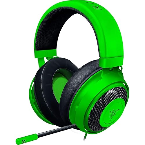 【中古】(未使用品)Razer Kraken Green ゲーミングヘッドセット アナログ接続 PS4 PS5 PC Switch スマートフォン 冷却ジェルパッド 【日本正規代理店保証品】 RZ04-02830200-R3M【メーカー名】...
