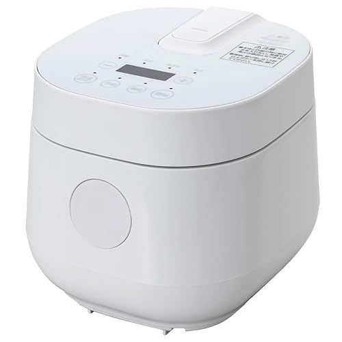【中古】(非常に良い)MAXZEN 炊飯器 一人暮らし ひとり暮らし 1人暮らし 無洗米 2合 2.0合 新生活 おしゃれ 二人暮らし 2人暮らし 早炊き ミニライスクッカー フッ素内釜 保温 予約 少量炊き 玄米 二合炊き ミニ キッチン...