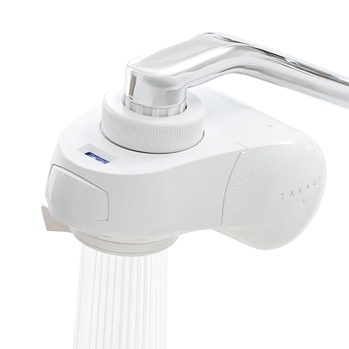 【中古】タカギ(Takagi) 浄水器 蛇口直結型 PFOS PFOA除去 日本製 6物質除去 安心 コンパクト ミニマル シンプル ナチュラル 塩素除去 浄水カートリッジ フィルター 1個入 H780E ホワイト【メーカー名】【メーカー型...