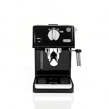 【中古】De'Longhi ECP3120 15バー エスプレッソマシン 高度なカプチーノシステム付き 9.6 x 7.25 x 11.8インチ ブラック/ステンレススチール【メーカー名】【メーカー型番】【ブランド名】De'Longhi(デ...