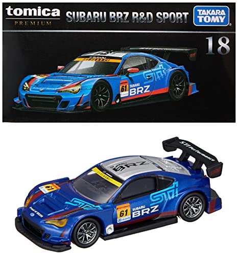 （中古）タカラトミー『 トミカ トミカプレミアム 18 SUBARU BRZ R&D SPORT 』 ミニカー 車 おもちゃ 6歳以上 箱入り 玩具安全基準合格 STマーク認証 TOMICA TAKARA TOMY【メーカー名】タカラトミー...