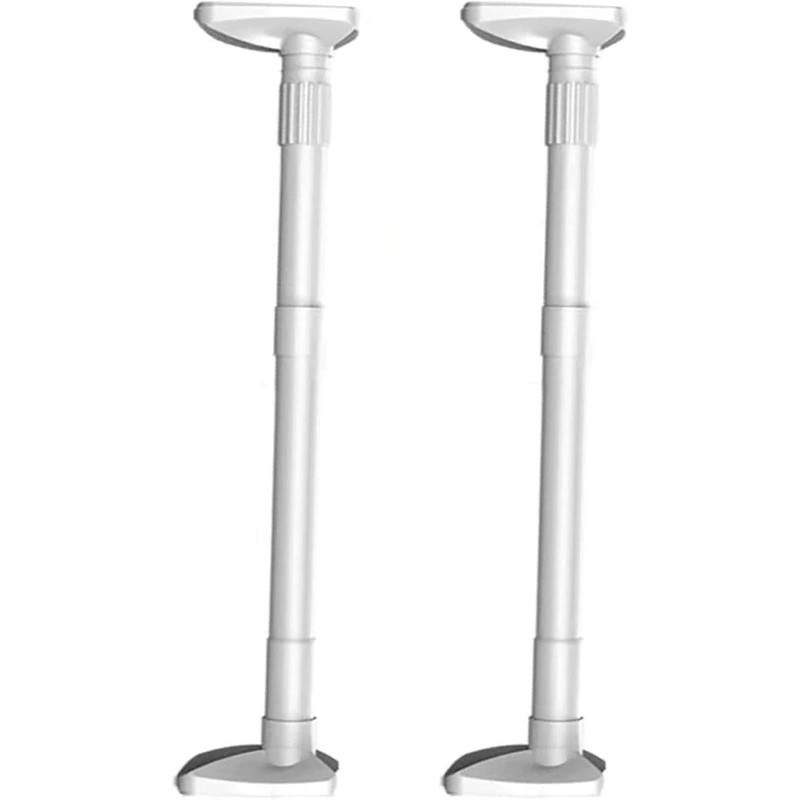 ■ カラーホワイト (90~160cm)■ サイズ全長53~280cm (伸縮式)■ 素材鉄、樹脂■ セット内容本体2本、取付部品一式