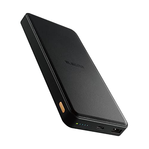 ブラック/1個 (x 1)/DE-C39-12000BK・Color:ブラック・パッケージ個数:1・USB Power Delivery規格に対応し、20Wの高出力で対応機器を超高速充電できる、12000mAhモバイルバッテリーです。・従来...