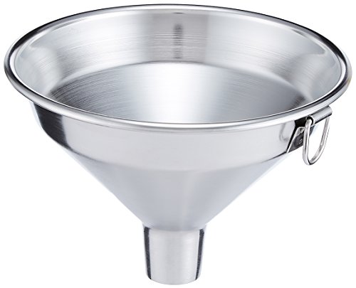 シルバー/一斗缶用ロート/BLC56・Size:一斗缶用ロート・パッケージ個数:1・サイズ:上径(mm)155×下径(mm)26×高さ(mm)108・重量:160g・素材・材質:18-8ステンレス・原産国:日本・ステンレス製で錆びに強く、丈...